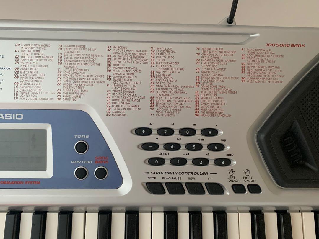 Casio Electronic Keyboard, Hobbies & Toys, Music & Media, Musical ...