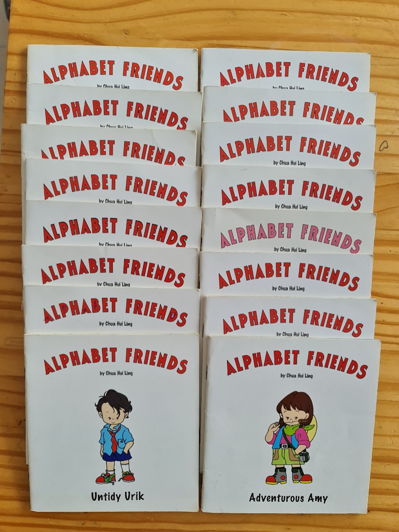 Children books - Alphabet Friends, Hobbies & Toys, Books & Magazines ...