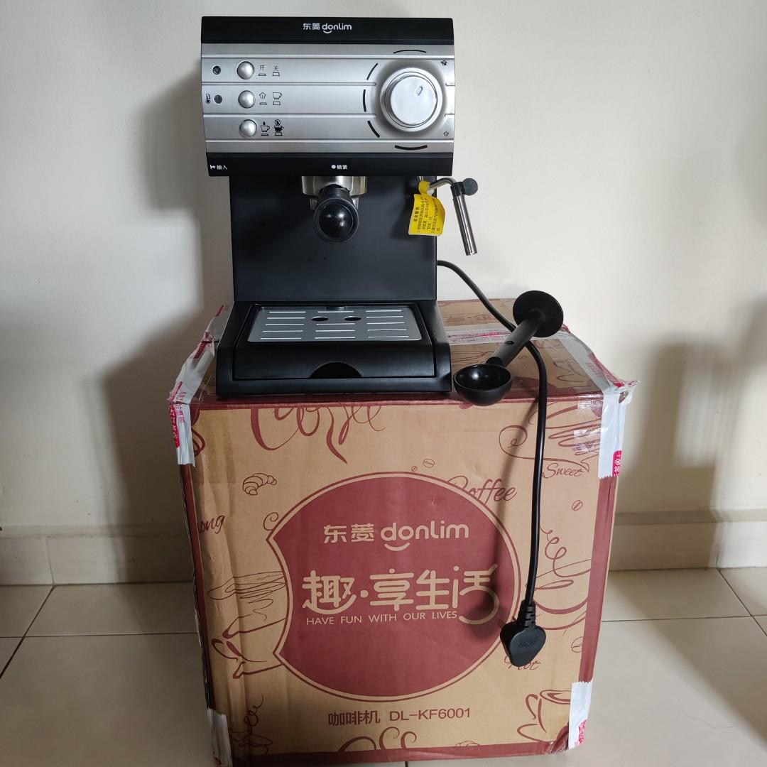 Coffee Machine - Half Automated (Donlim KF6001) with Coffee Grinder, TV ...
