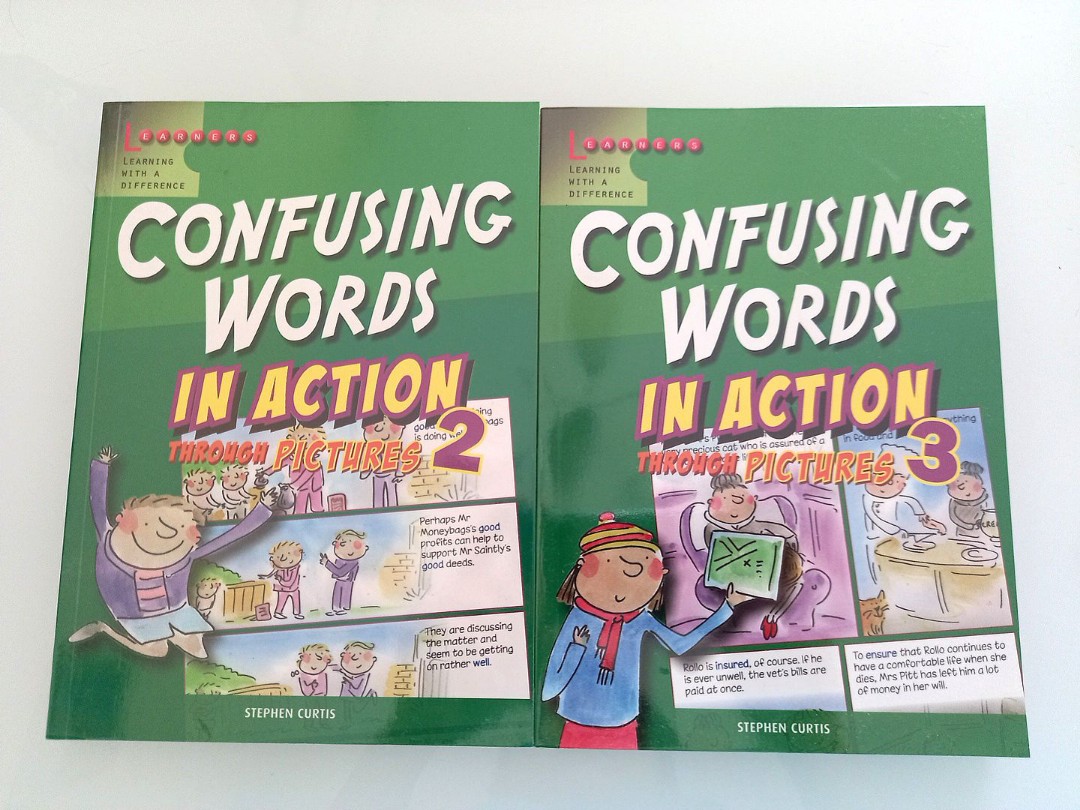 Confusing words in action, Hobbies & Toys, Books & Magazines, Fiction ...