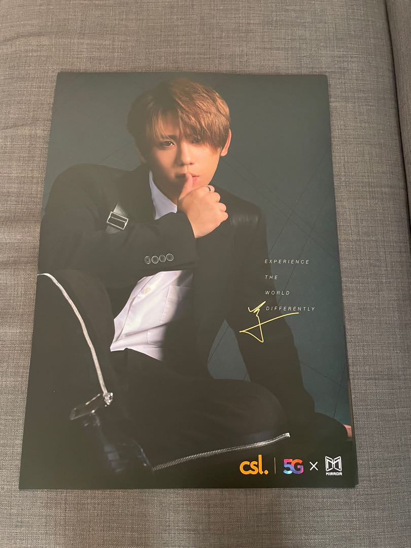 CSL mirror Keung To poster, 興趣及遊戲, 收藏品及紀念品, 明星周邊 - Carousell