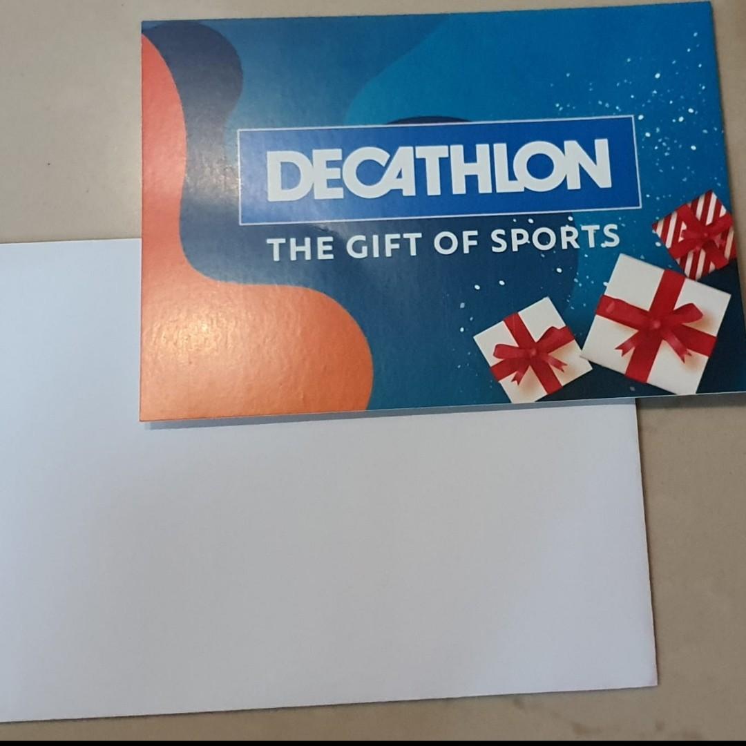 Decathlon voucher worth $50, Tickets & Vouchers, Vouchers on Carousell