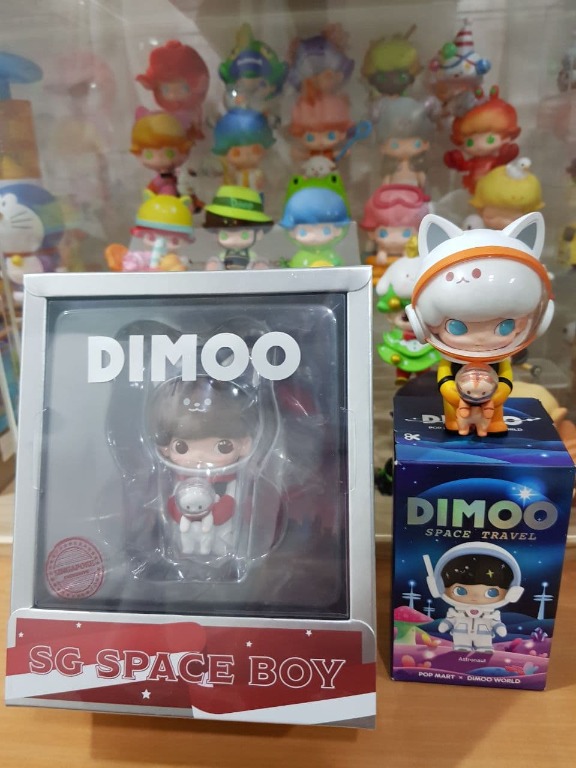 DIMOO SPACE TRAVEL KITTY BOY - SINGAPORE SG SPACE BOY with Kitty Tabby ...