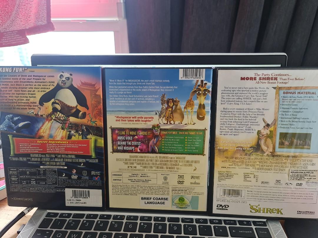 DreamWorks Package, Hobbies & Toys, Music & Media, CDs & DVDs on Carousell