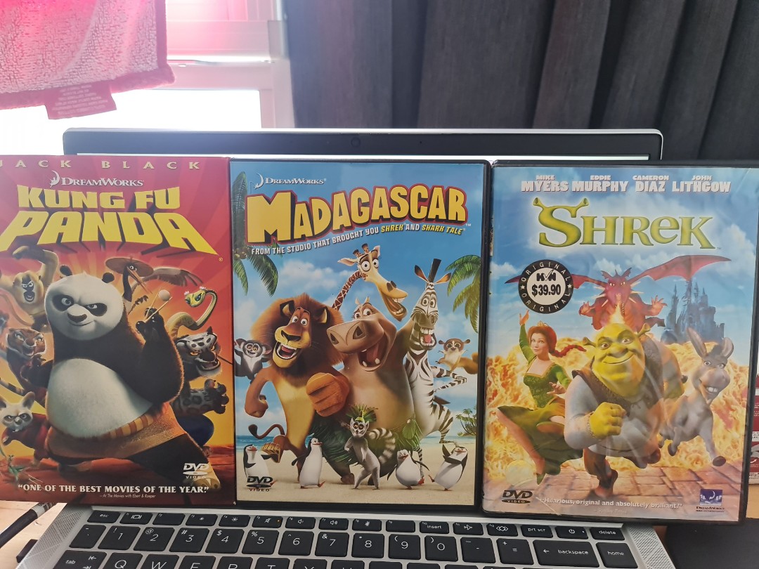 DreamWorks Package, Hobbies & Toys, Music & Media, CDs & DVDs on Carousell