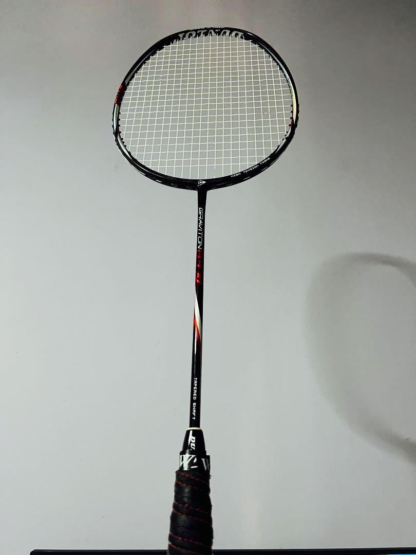 Dunlop Graviton - badminton racket, Sports Equipment, Sports & Games ...