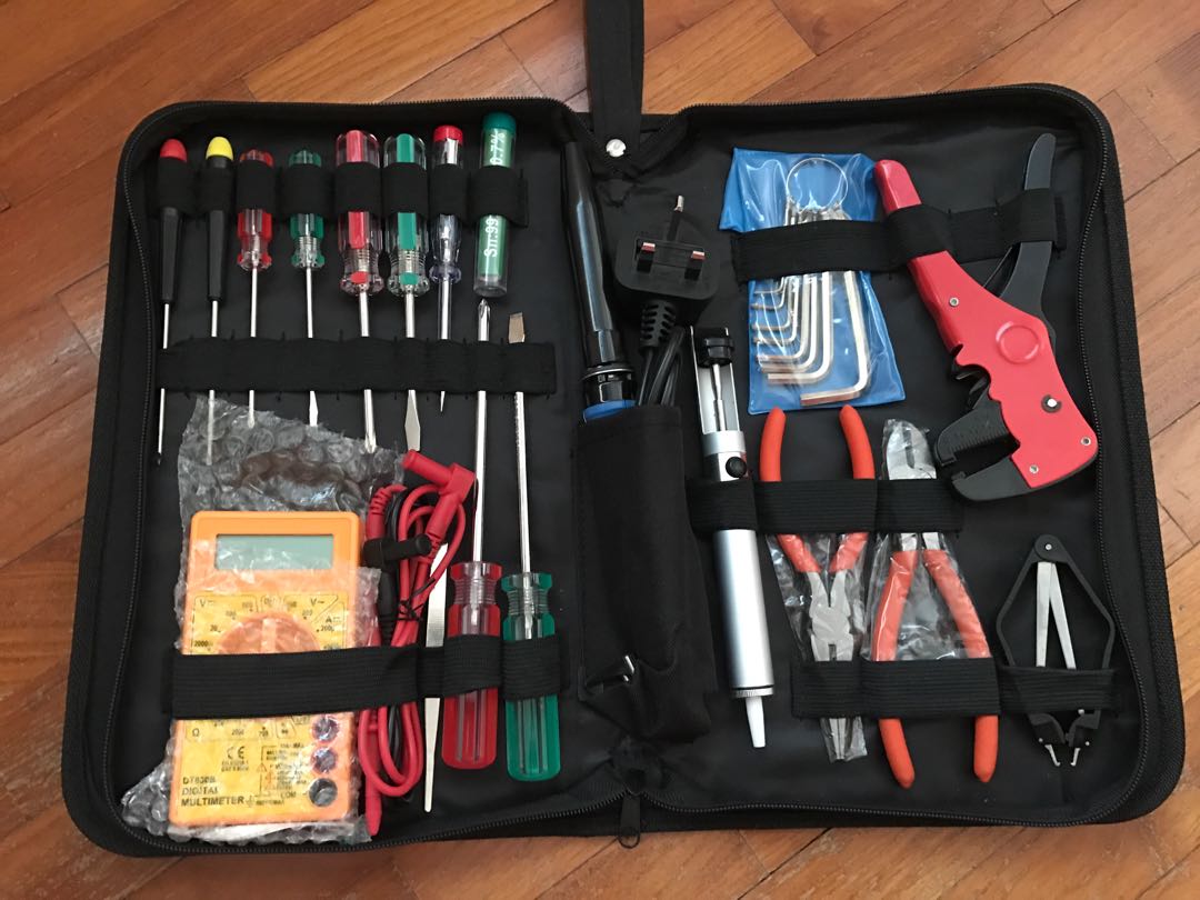 DURATOOL Electronic Tool Kit, Furniture & Home Living, Home Improvement ...