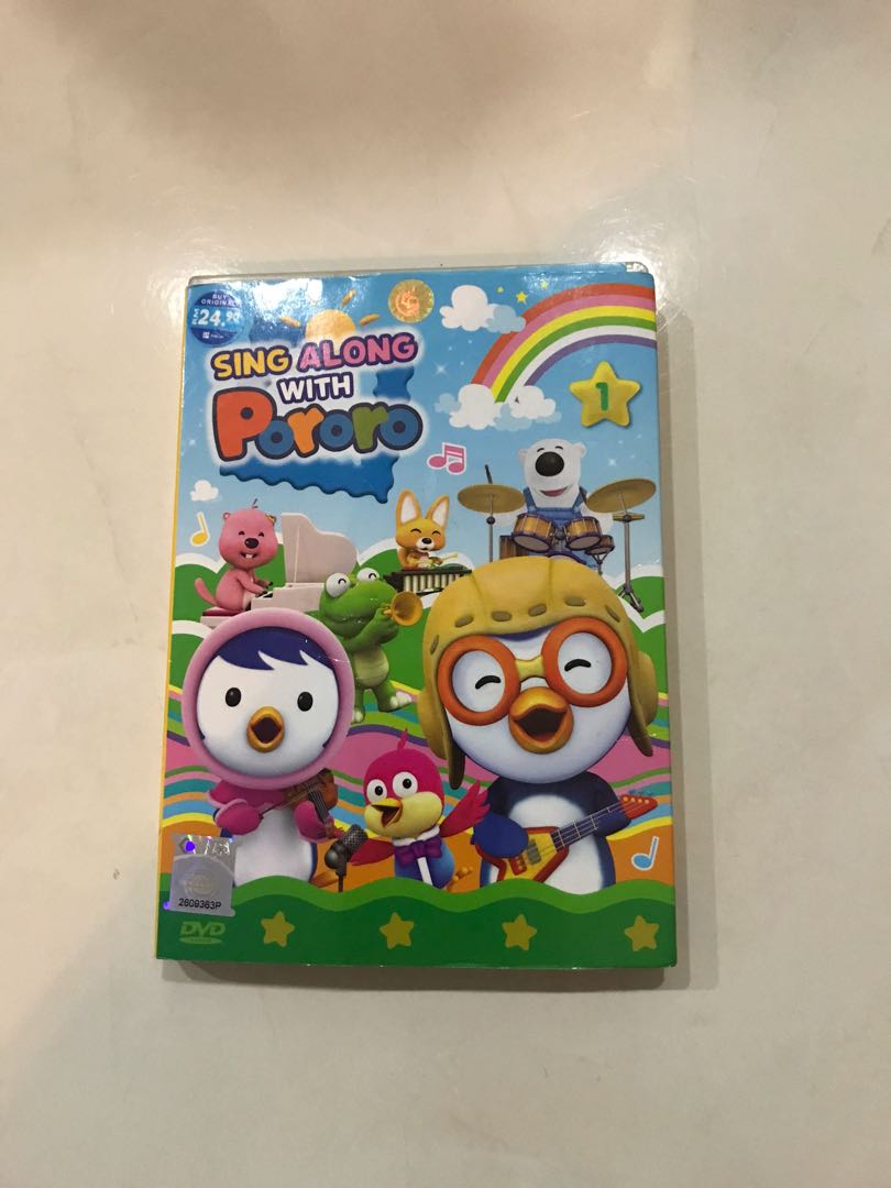 DVD sing along with Pororo, Hobbies & Toys, Music & Media, CDs & DVDs ...