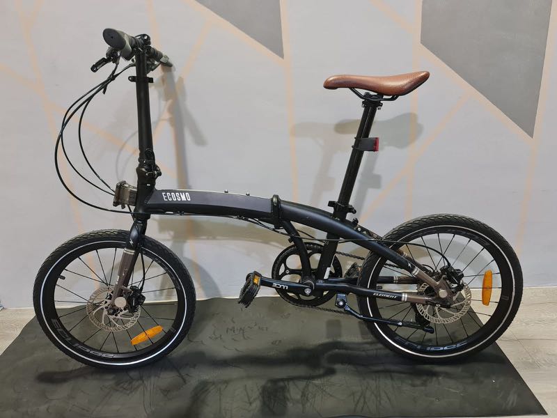 Element Ecosmo 10 Kopi Special Edition Folding Bike, Sports Equipment ...