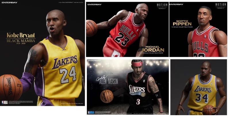 Enterbay NBA Figure 100% Secured Original Unopened, Hobbies & Toys ...