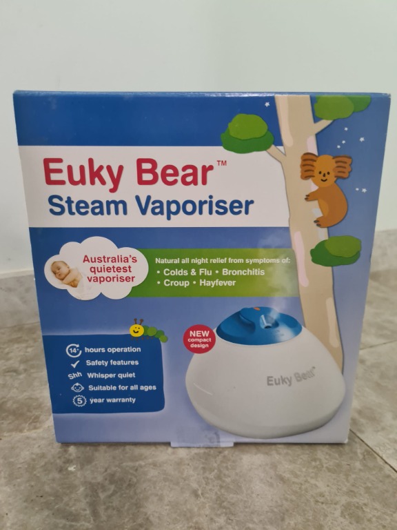 Euky Bear Steam Vaporiser + ISA UCHI Bottle Warmer, Babies & Kids, Baby ...