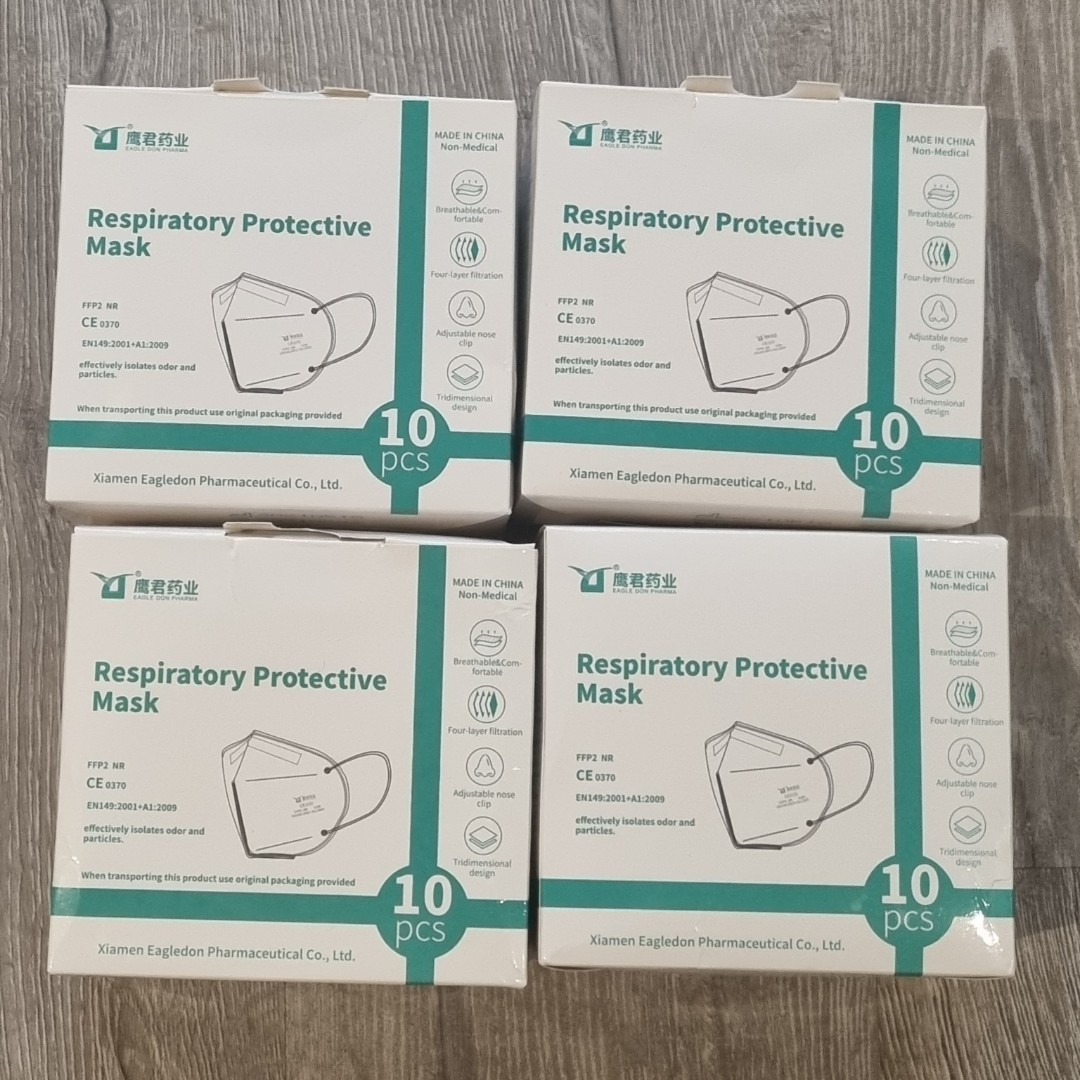 FFP2 Respiratory Mask, Health & Nutrition, Face Masks & Face Shields on ...