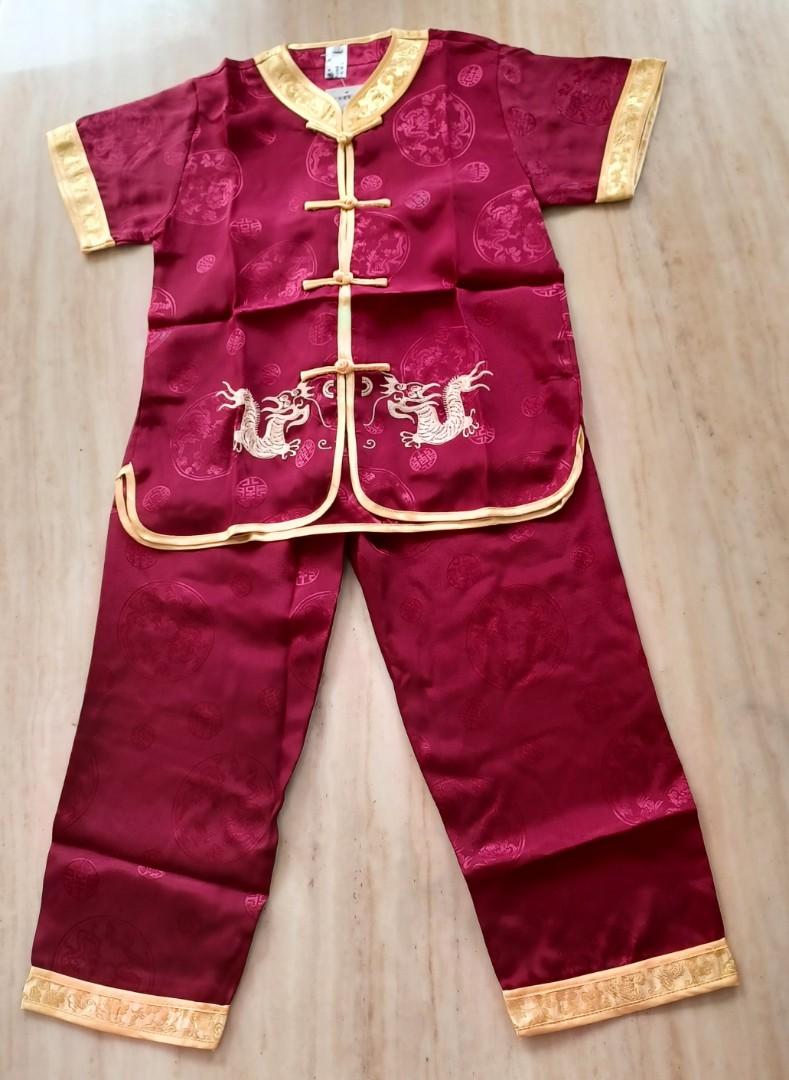 Boy tang suit CNY cloth, Chinese New year, traditional cloth, Cheongsam ...