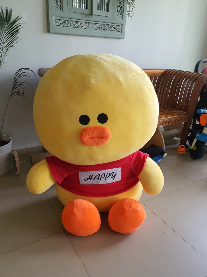 Giant chick stuffed toy, Hobbies & Toys, Toys & Games on Carousell