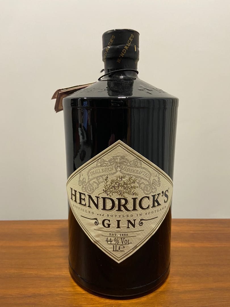 Hendrick’s Gin 1L, Food & Drinks, Other Food & Drinks on Carousell