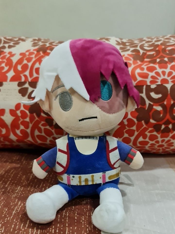 Hero Academia (BNHA) Todoroki Shoto Plush, Hobbies & Toys, Memorabilia ...
