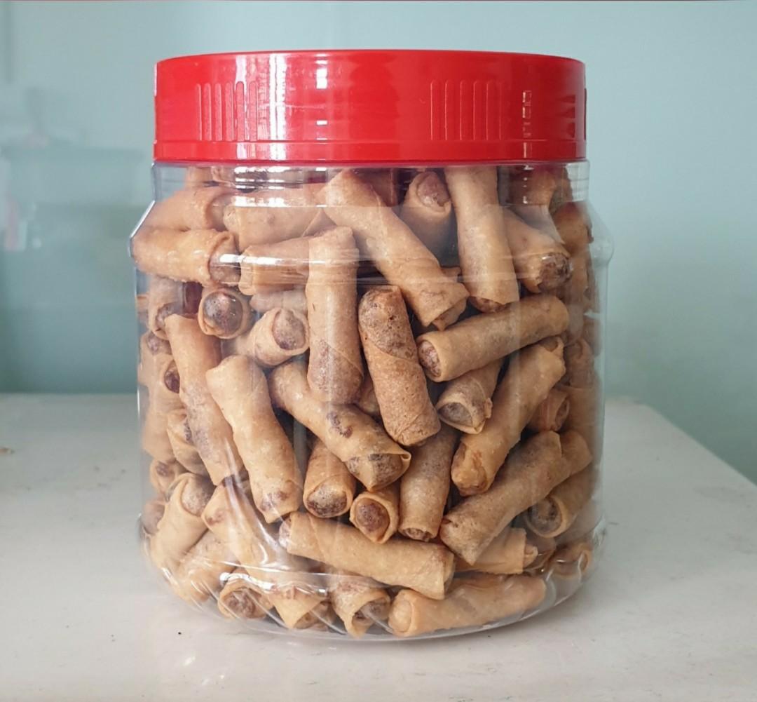 Homemade Crispy Pork Floss spring rolls, Food & Drinks, Homemade Bakes ...