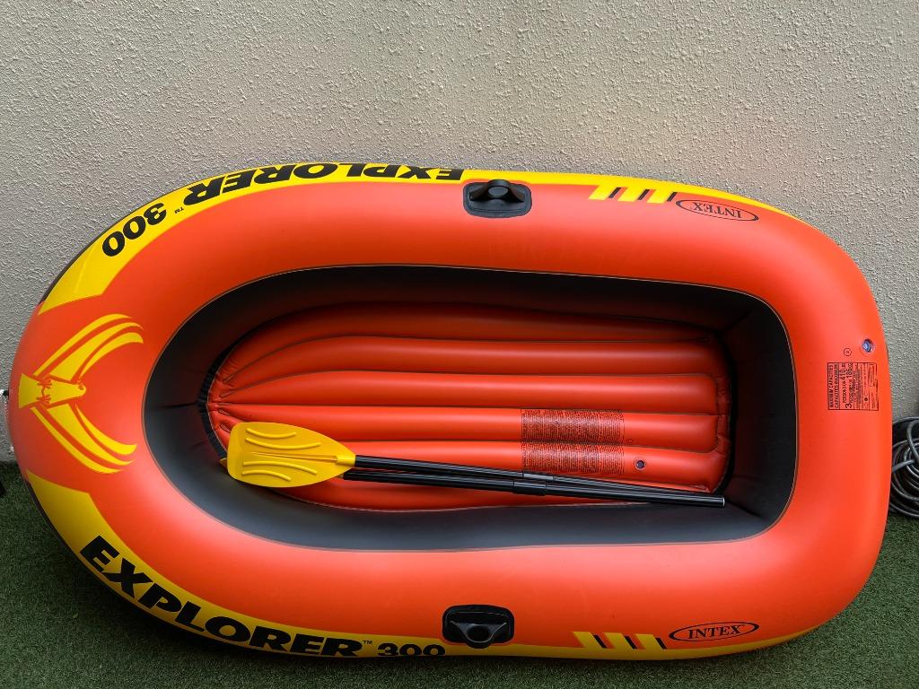 Inflatable Raft - Toys R Us, Explorer 300 w Box, Babies & Kids, Infant ...