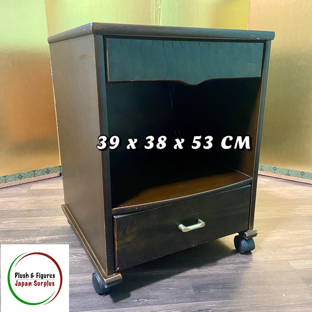 japan surplus side drawer with 220v working 2 slots socket, Furniture ...