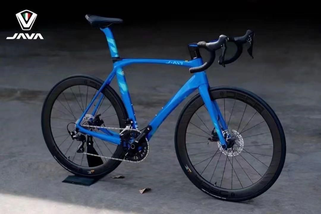 最新款Java Feroce 3 disc 佳沃費羅切3 全內走碟剎公路車 碳輪組 一體把 uci carbon roadbike, 運動產品 ...