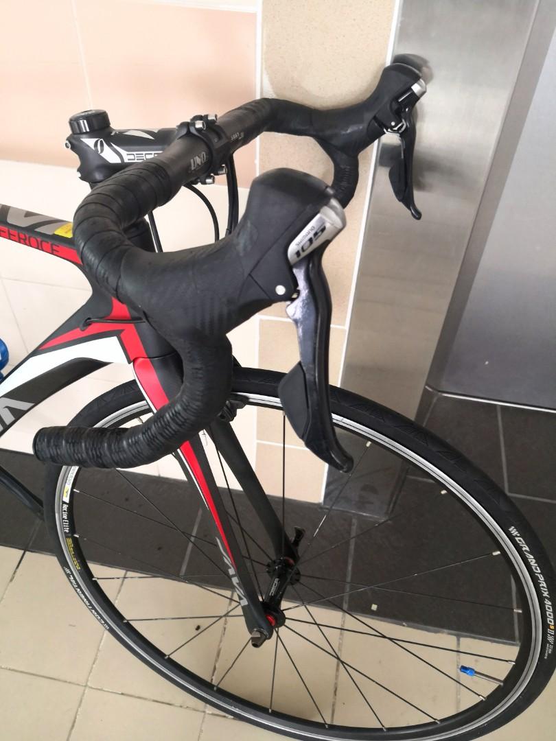 Java feroce full carbon road bike, 105 gear and size 50., Sports ...