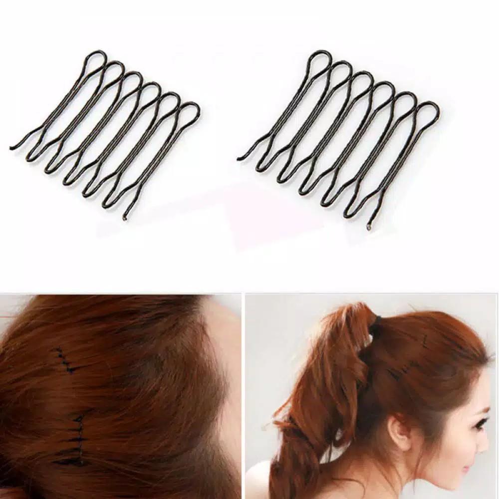 Jepitan Perapih Rambut Model Sirkam 1Set 2Pcs, Fesyen Wanita, Aksesoris ...