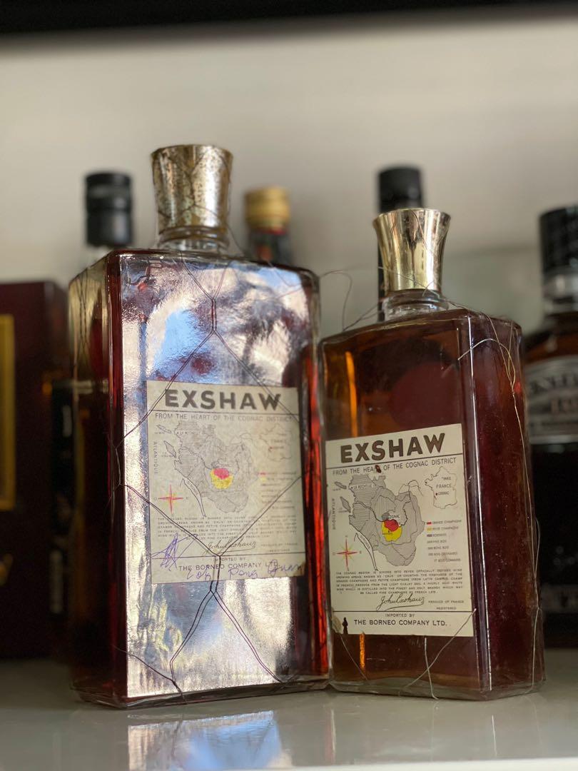 John Exshaw Cognac vintage Brandy VSOP 700ml 350ml, Food & Drinks ...