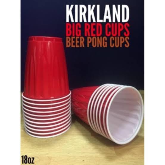 Kirkland Big Red Cups 18oz, Furniture & Home Living, Kitchenware ...