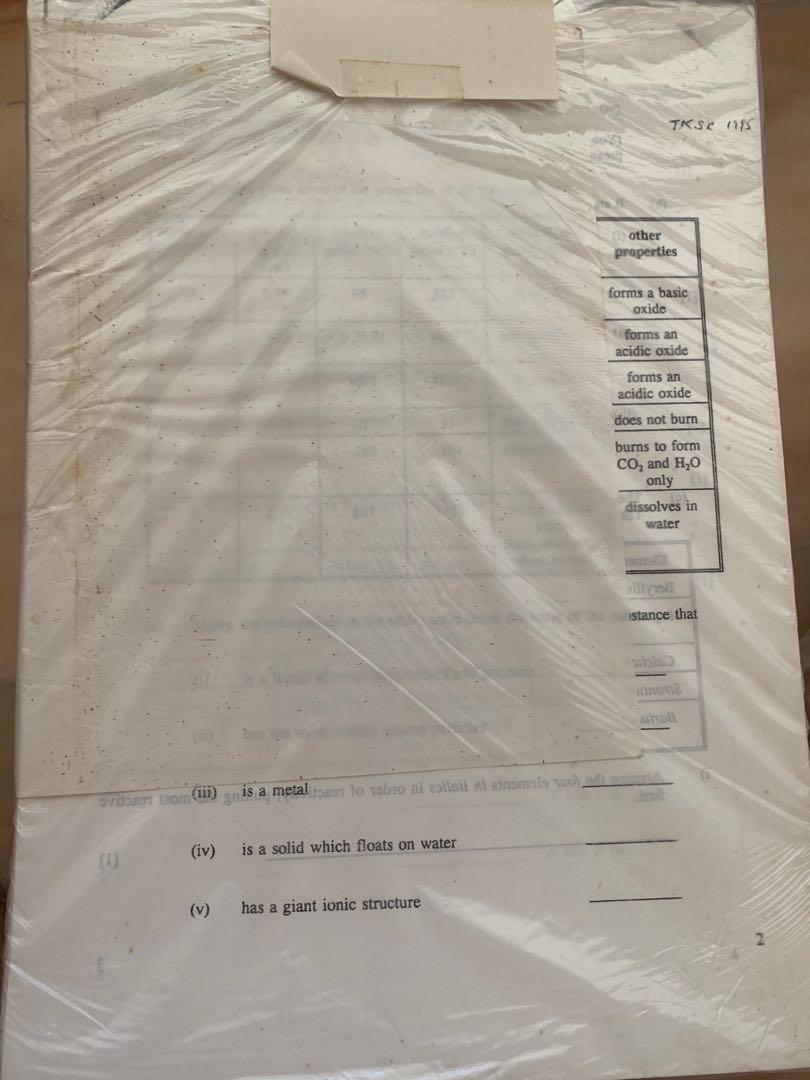 Large Assortment of 1990s top schools exam papers for o levels and ...