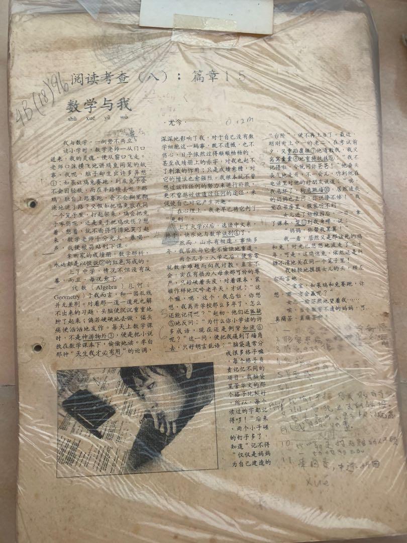 Large Assortment of 1990s top schools exam papers for o levels and ...