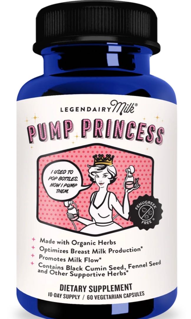 Legendairy Milk Pump Princess (60 capsules), Babies & Kids, Nursing ...