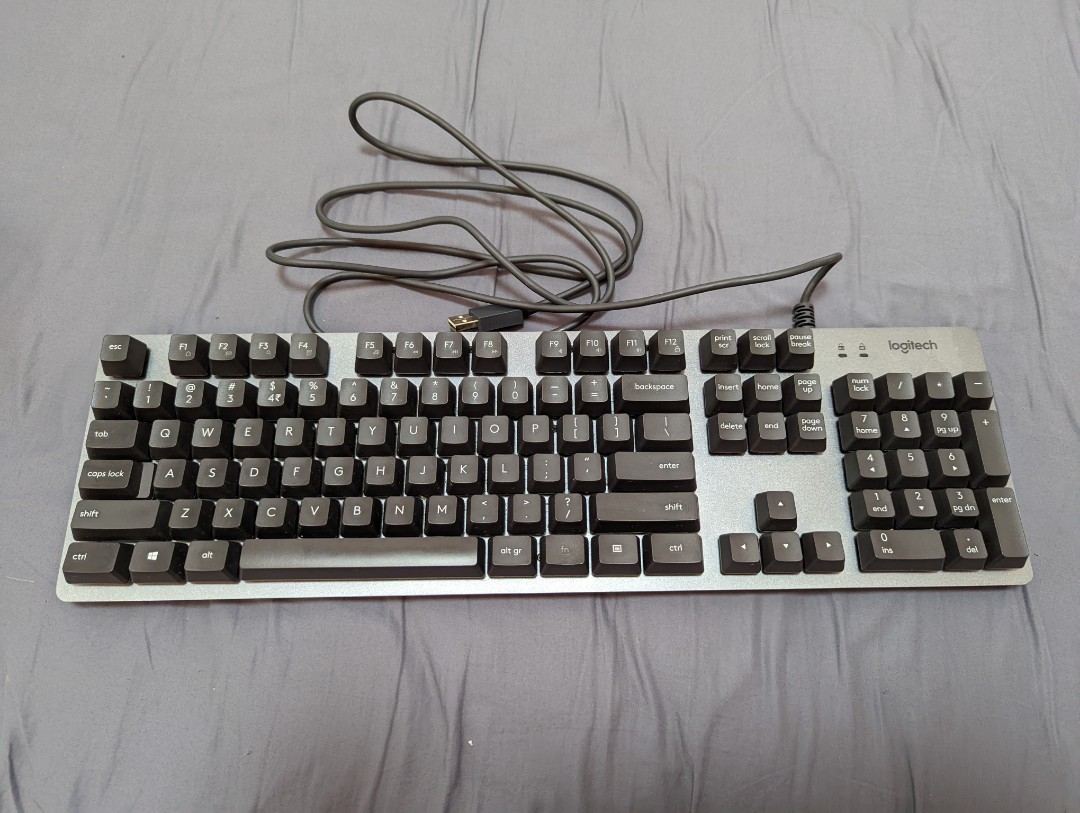 Logitech K840 Mechanical Keyboard, Computers & Tech, Parts ...