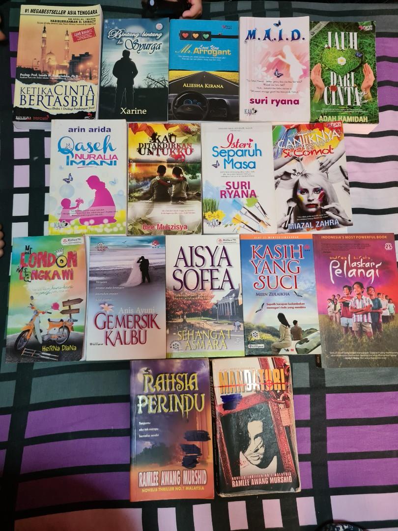 Malay Novel - Novel Drama Melayu, Hobbies & Toys, Books & Magazines ...