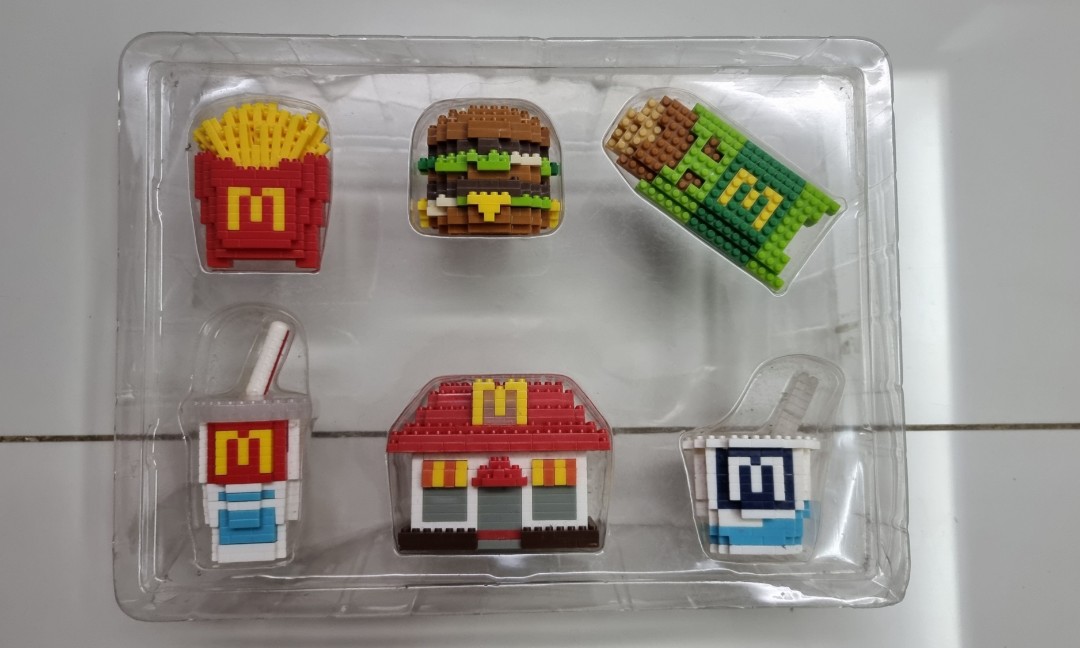 McDonalds nano block set, Hobbies & Toys, Toys & Games on Carousell