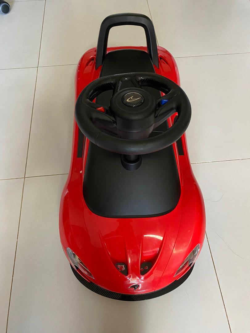 McLaren P1 Red Ride On Car, Babies & Kids, Infant Playtime on Carousell