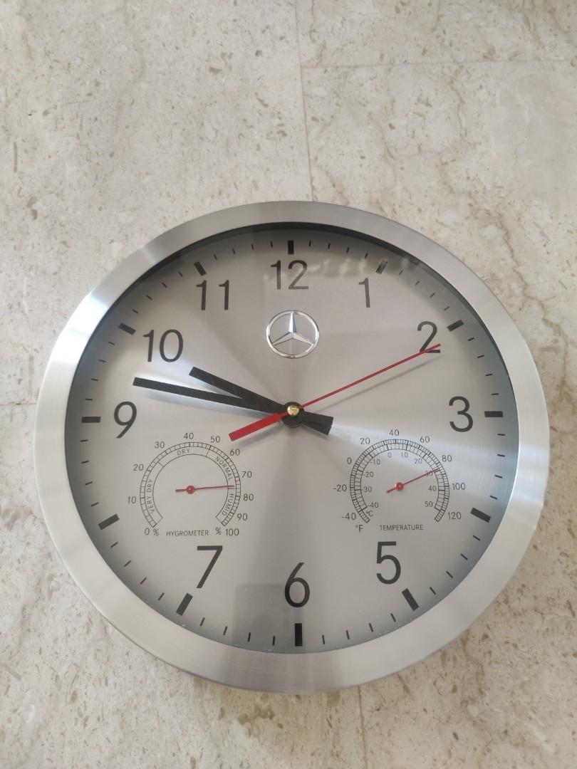 Mercedes-Benz Collection clock, Furniture & Home Living, Home Decor ...