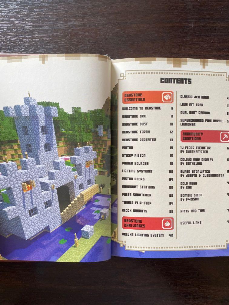 Minecraft Redstone Handbook, Hobbies & Toys, Books & Magazines, Comics ...
