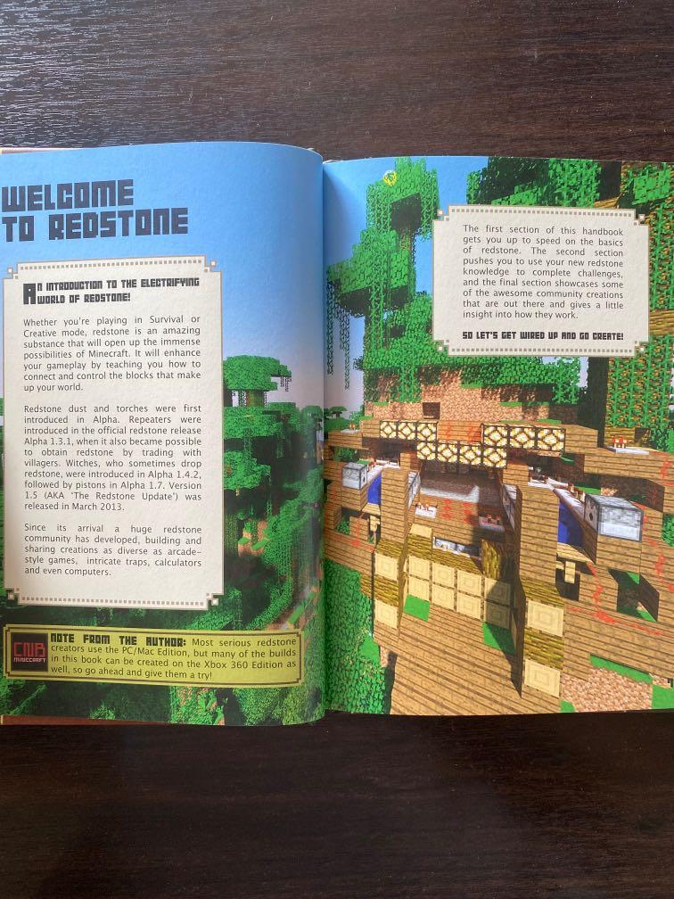 Minecraft Redstone Handbook, Hobbies & Toys, Books & Magazines, Comics ...