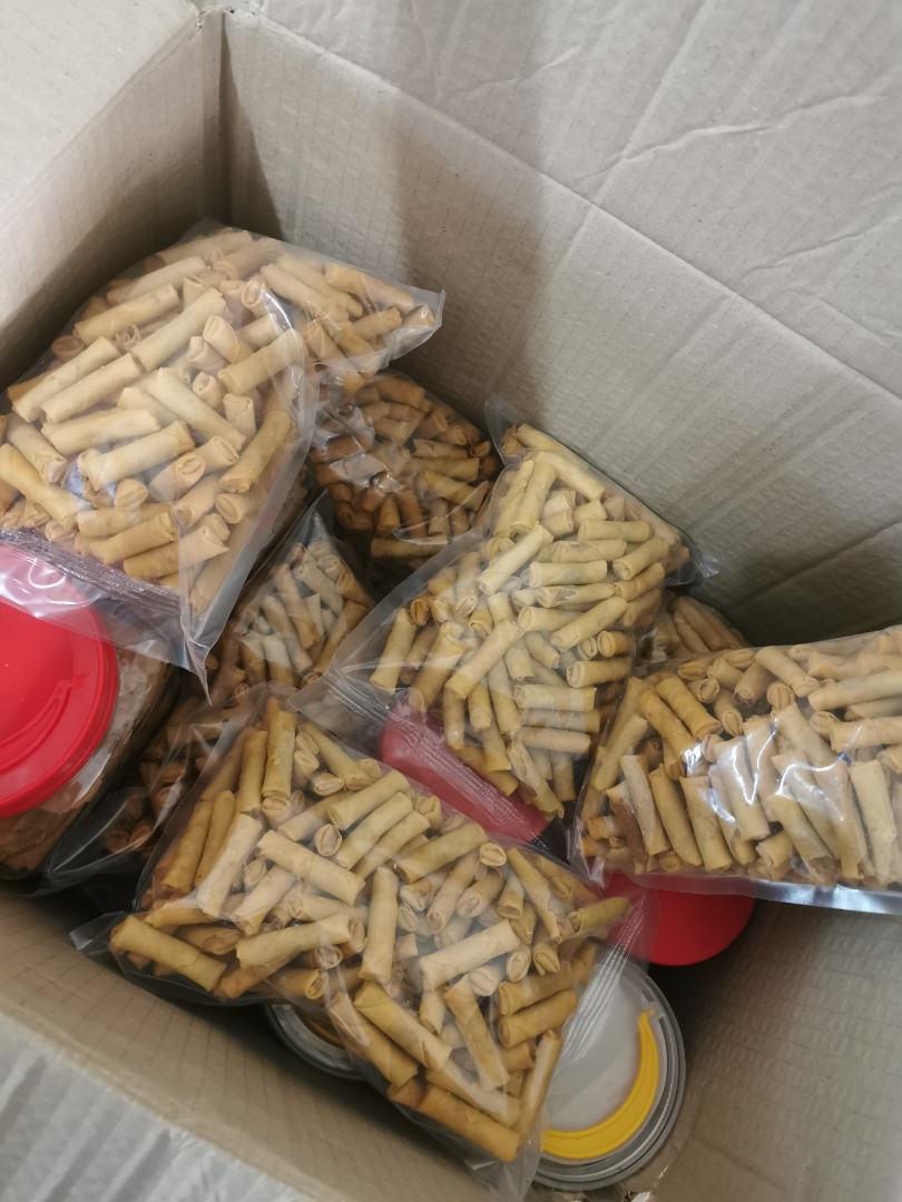 Mini shrimp floss roll 500g, Food & Drinks, Homemade Bakes on Carousell
