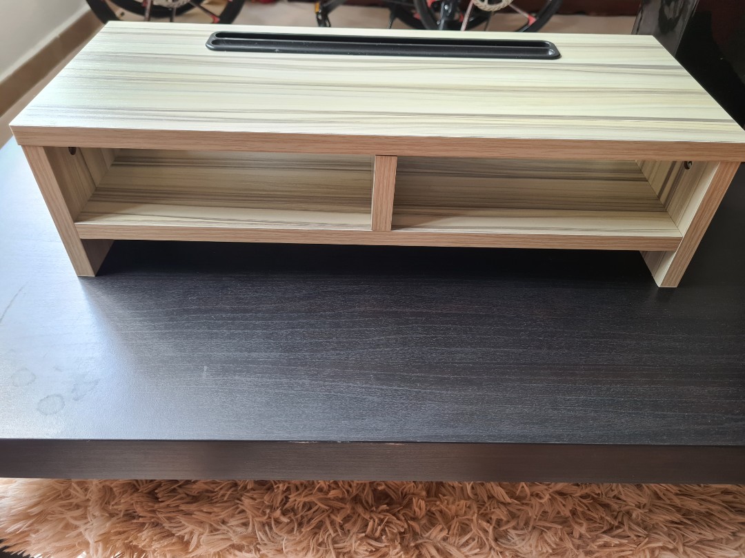 Monitor Laptop Elevated Stand Rise for Ergonomic Computer Work Desk ...