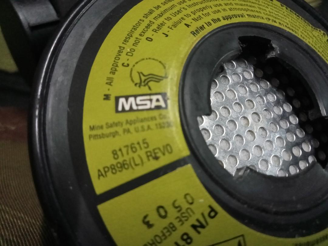 MSA Riot Control Gas Mask, Hobbies & Toys, Collectibles & Memorabilia ...