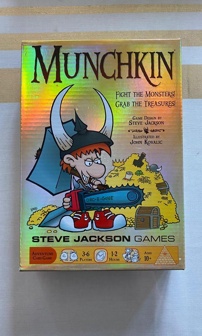 Munchkin Boardgame, Hobbies & Toys, Toys & Games on Carousell