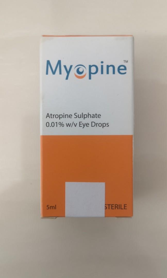 Myopine - Atropine Sulphate, Health & Nutrition, Medical Supplies ...