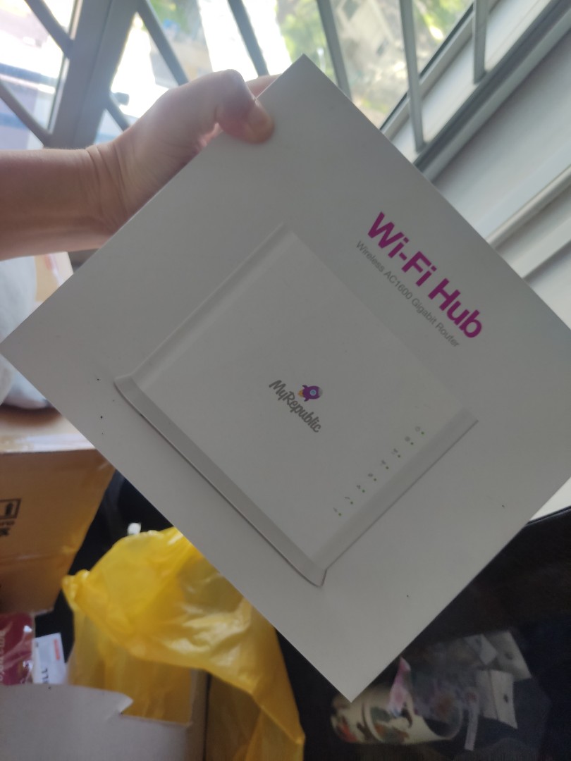 Myrepublic wireless AC1600 router hub, Computers & Tech, Office ...