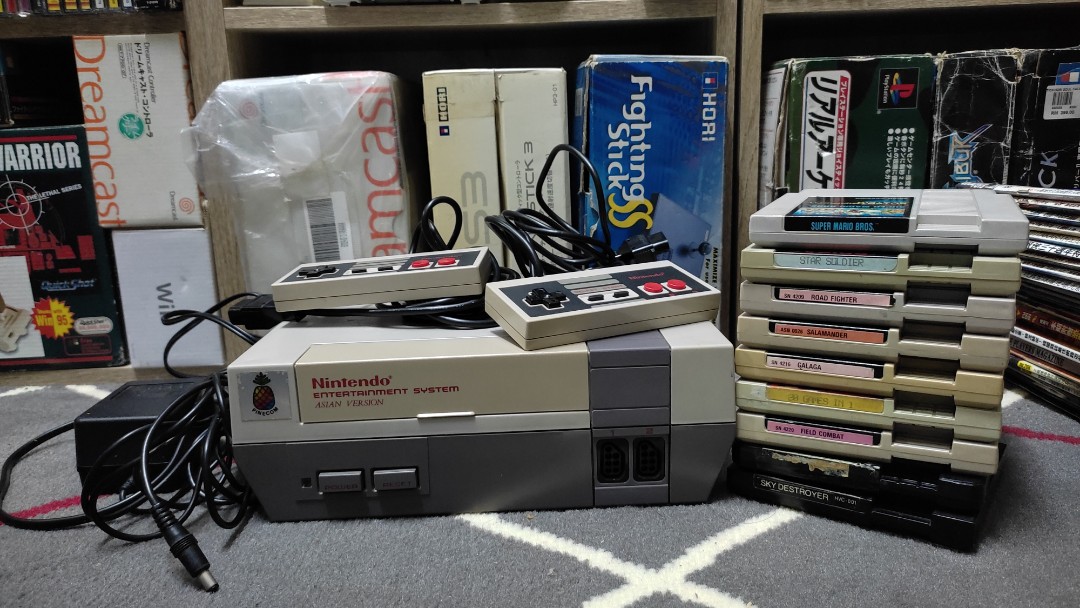 NES Asian Version, Video Gaming, Video Game Consoles, Nintendo on Carousell