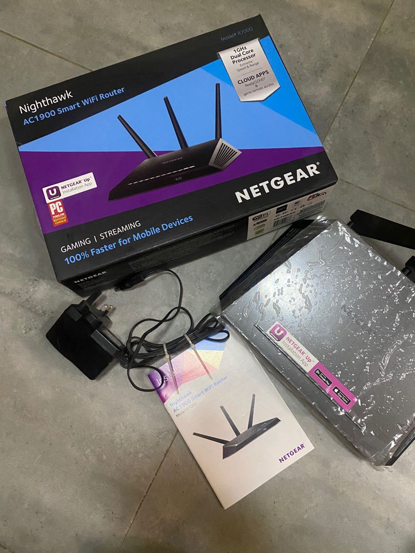 NetGear Router model R7000 由路器, 電腦＆科技, 電腦周邊及配件, Wifi及上網相關產品 - Carousell