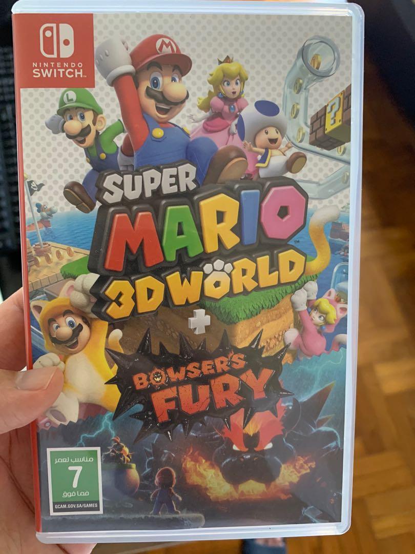 Nintendo Switch Super Mario 3D World + Bowser's Fury, Video Gaming ...