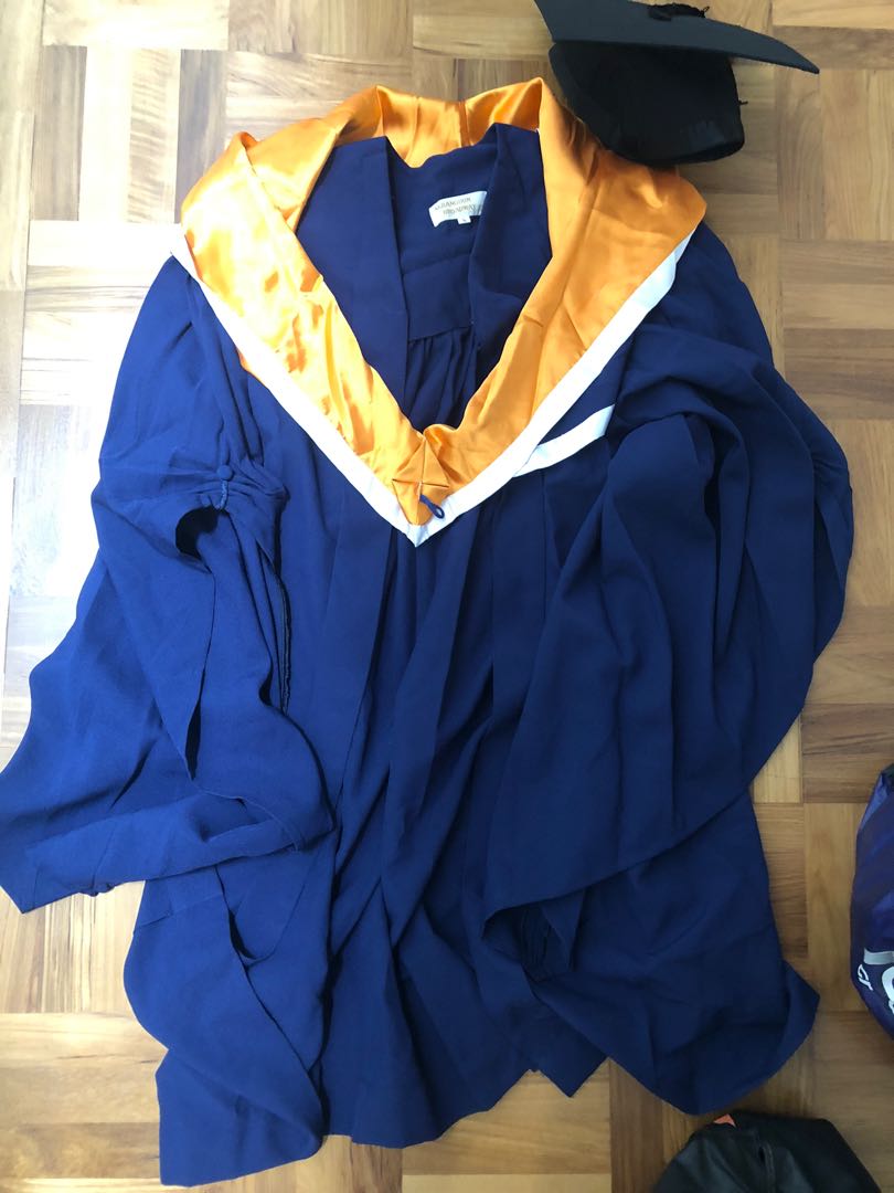 NTU Graduation Gown, Women's Fashion, Dresses & Sets, Evening dresses ...