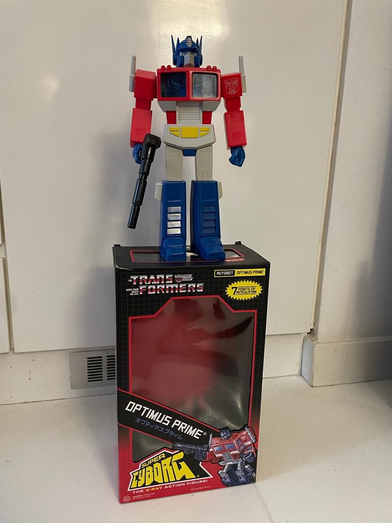 Optimus Prime Cyborg Figure, Hobbies & Toys, Toys & Games on Carousell