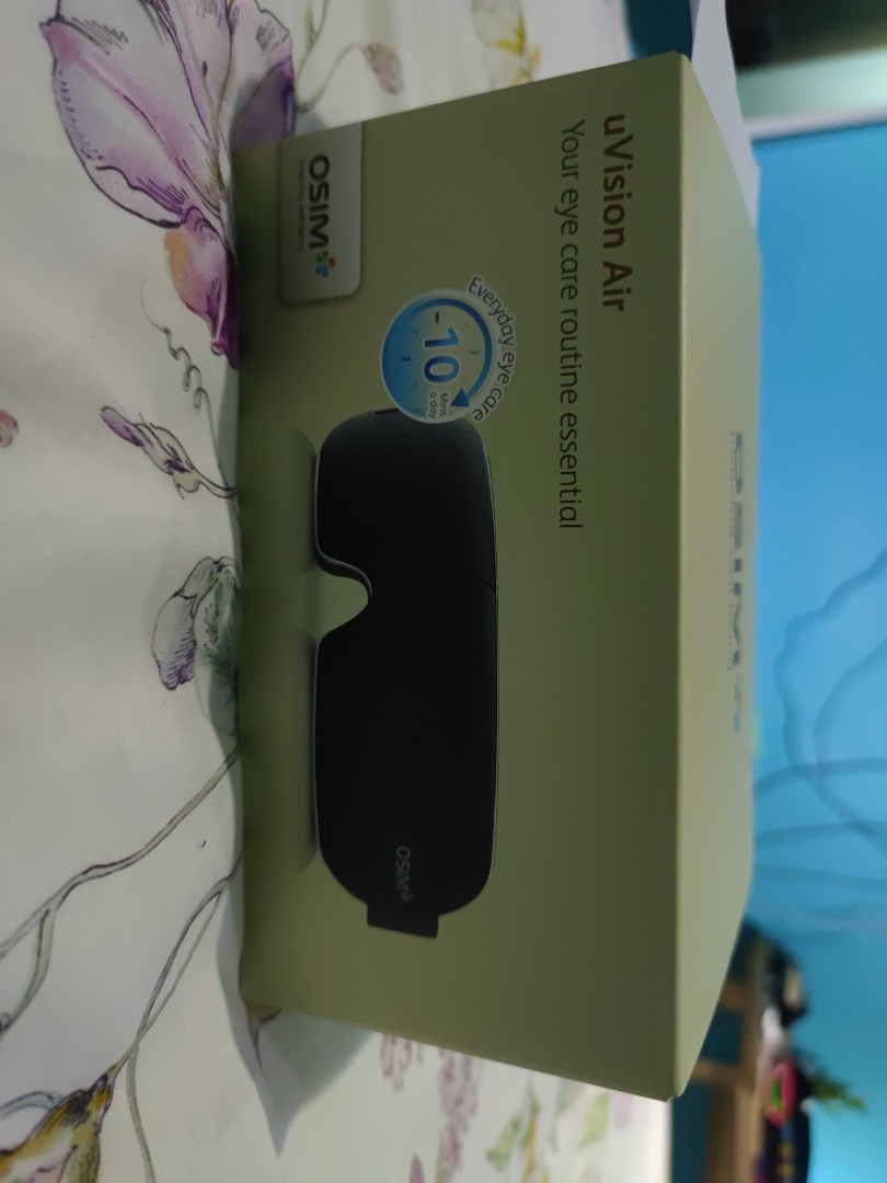 OSIM uVision Air Eye Massager, Health & Nutrition, Massage Devices on ...